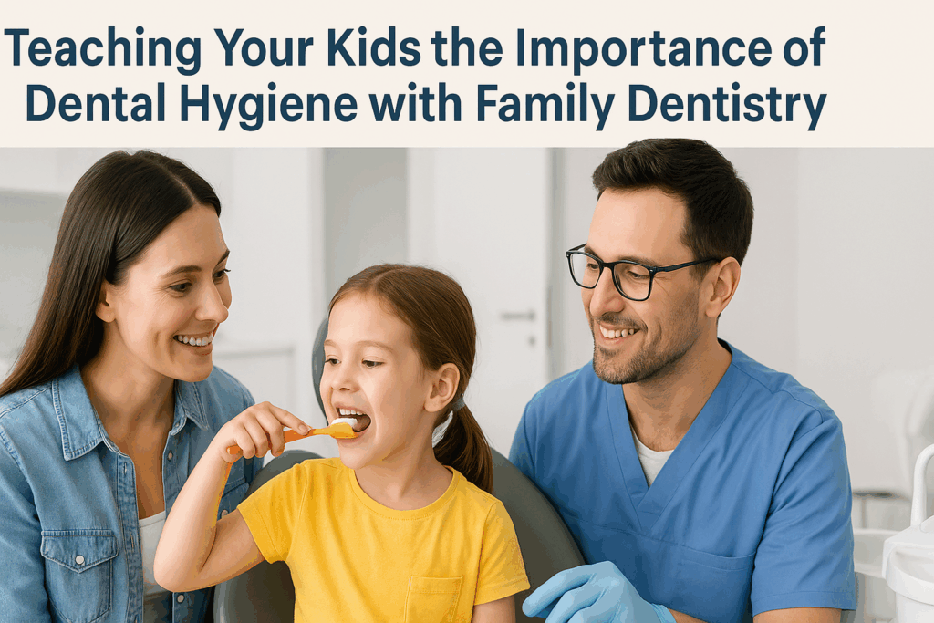 Teaching Your Kids the Importance of Dental Hygiene with Family Dentistry